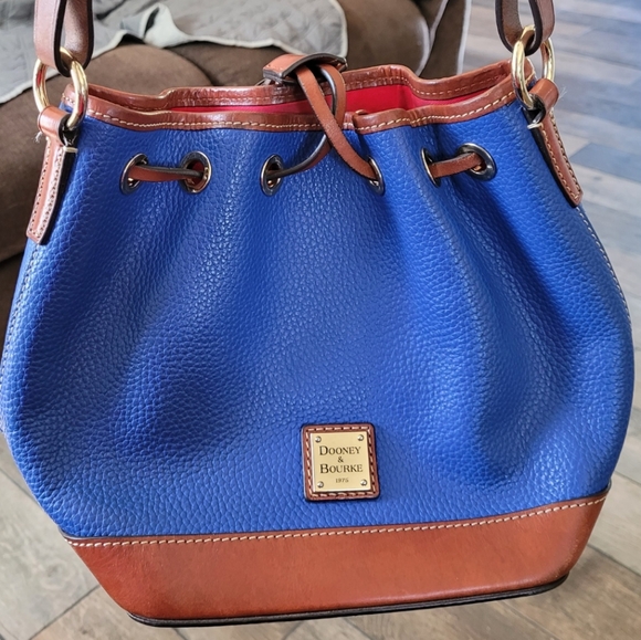 Dooney & Bourke | Bags | Dooney Bourke Drawstring Bucket Bag | Poshmark